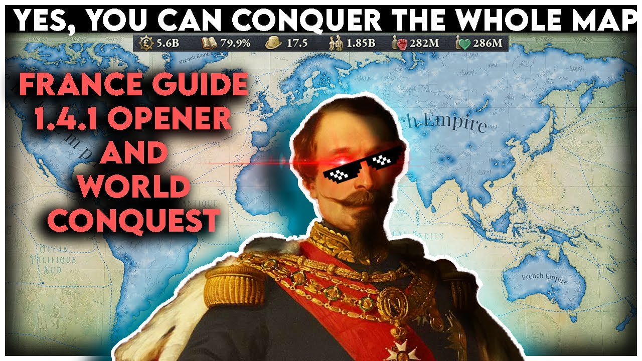 The Entire World Under Napoleon - Victoria 3 France World Conquest ...
