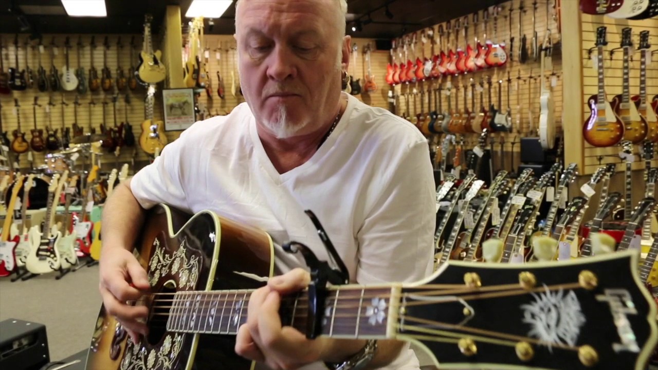 Guitar Close Up - 2014 Gibson SJ-200 Bob Dylan Signature Series $4795 ...