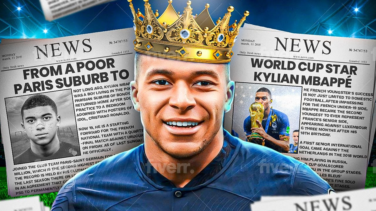 The Kylian Mbappé Story: his Journey to Real Madrid. - YouTube