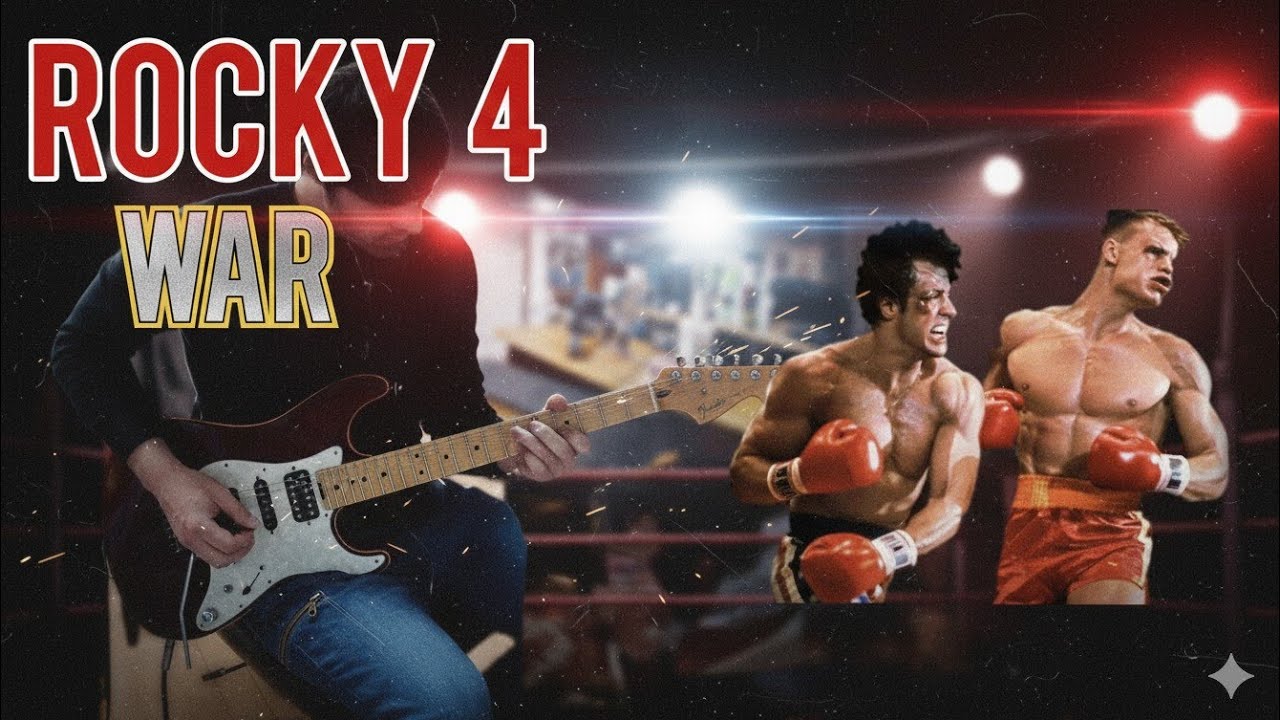 Vince Dicola's 【WAR】cover (from Rocky IV) ロッキー4 - YouTube