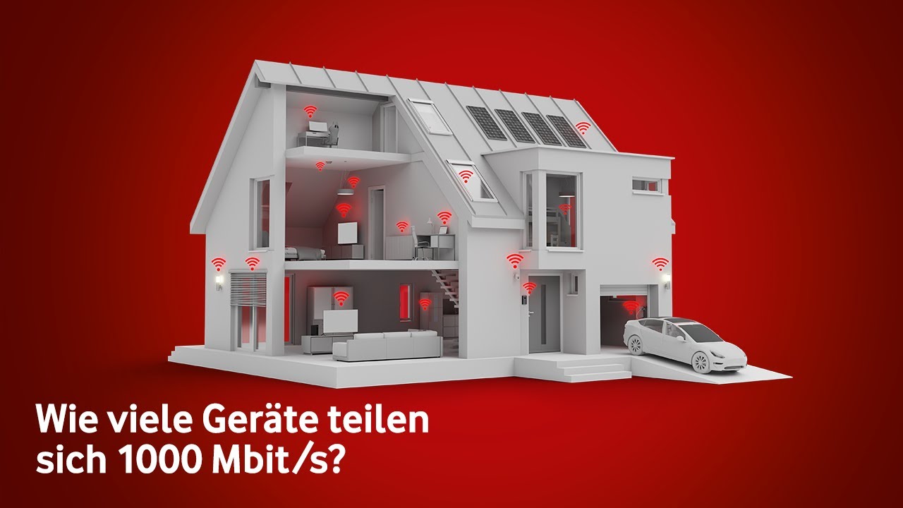 Dein Gigabit Tarif Wie Viele Ger te Teilen Sich 1000 Mbit s YouTube