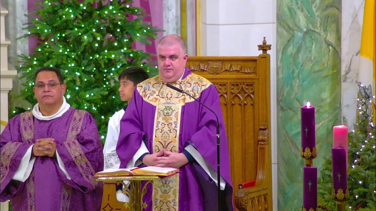 12-22-2024 - 4th Sunday in Advent - 11AM Family Mass - YouTube