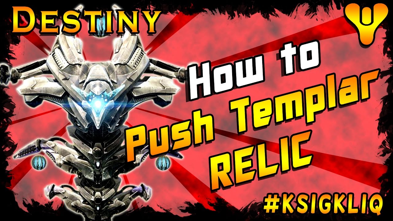 How to Push Templar Relic Destiny Vault of Glass - YouTube
