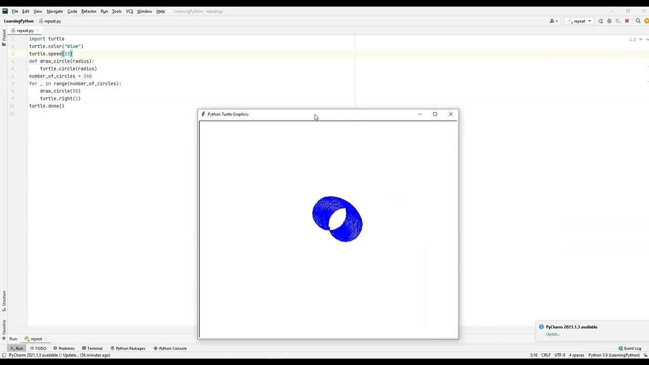Using Loops With Turtle In Python: Step By Step - Youtube