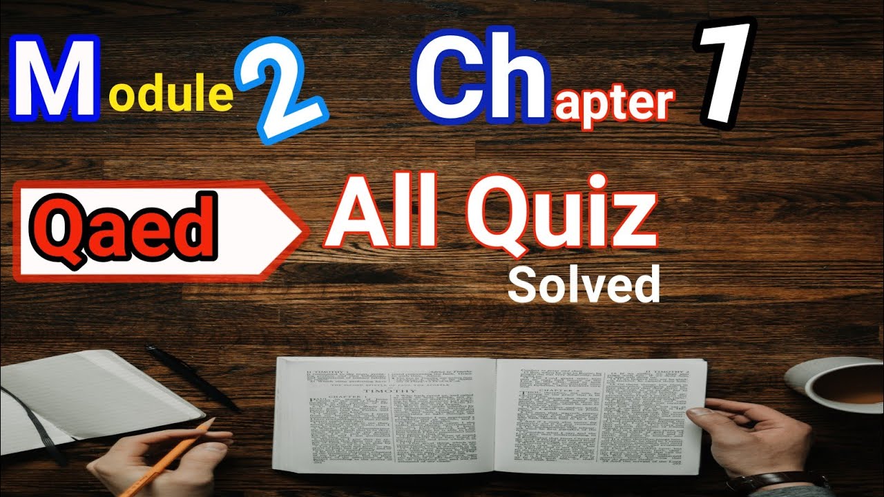 Module 2 unit 1 quiz answers |All Quiz solved |EaSTE Training | QAED ...