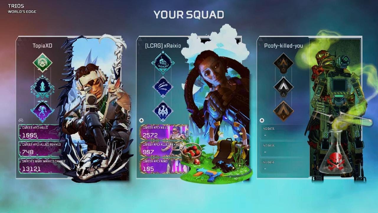 Apex Legends Lava Siphon Bridge | Trios Win - YouTube
