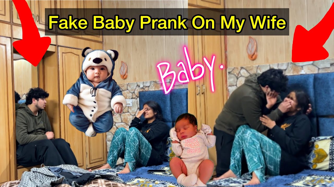 Fake Baby Prank On My Wife Prank Goes Emotional || #nikkrichavlogs ...