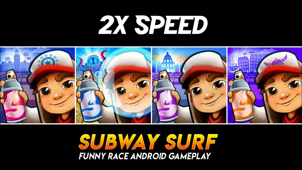 Subway Surfers 2x Speed Funny Race Under Water vs Oxford vs Bangkok vs ...