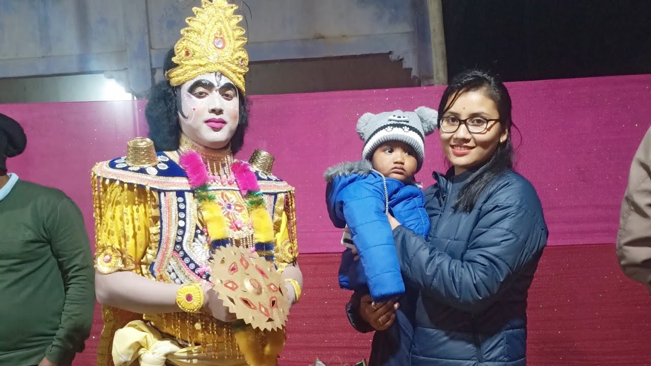 Jayadrath badh natok// Husband Krishna nasile// Assamese vlog - YouTube