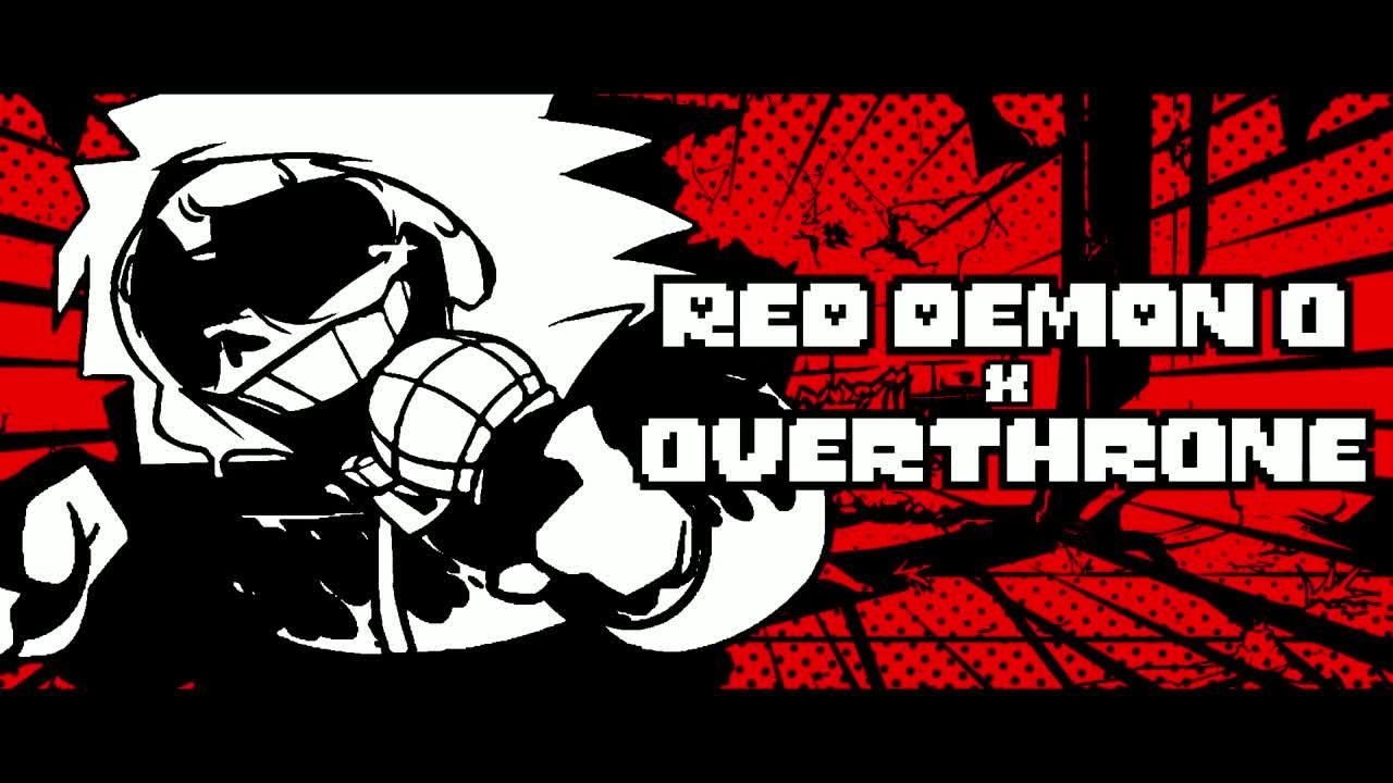 Red Demon O X Overthrone | FNF Mashup - YouTube