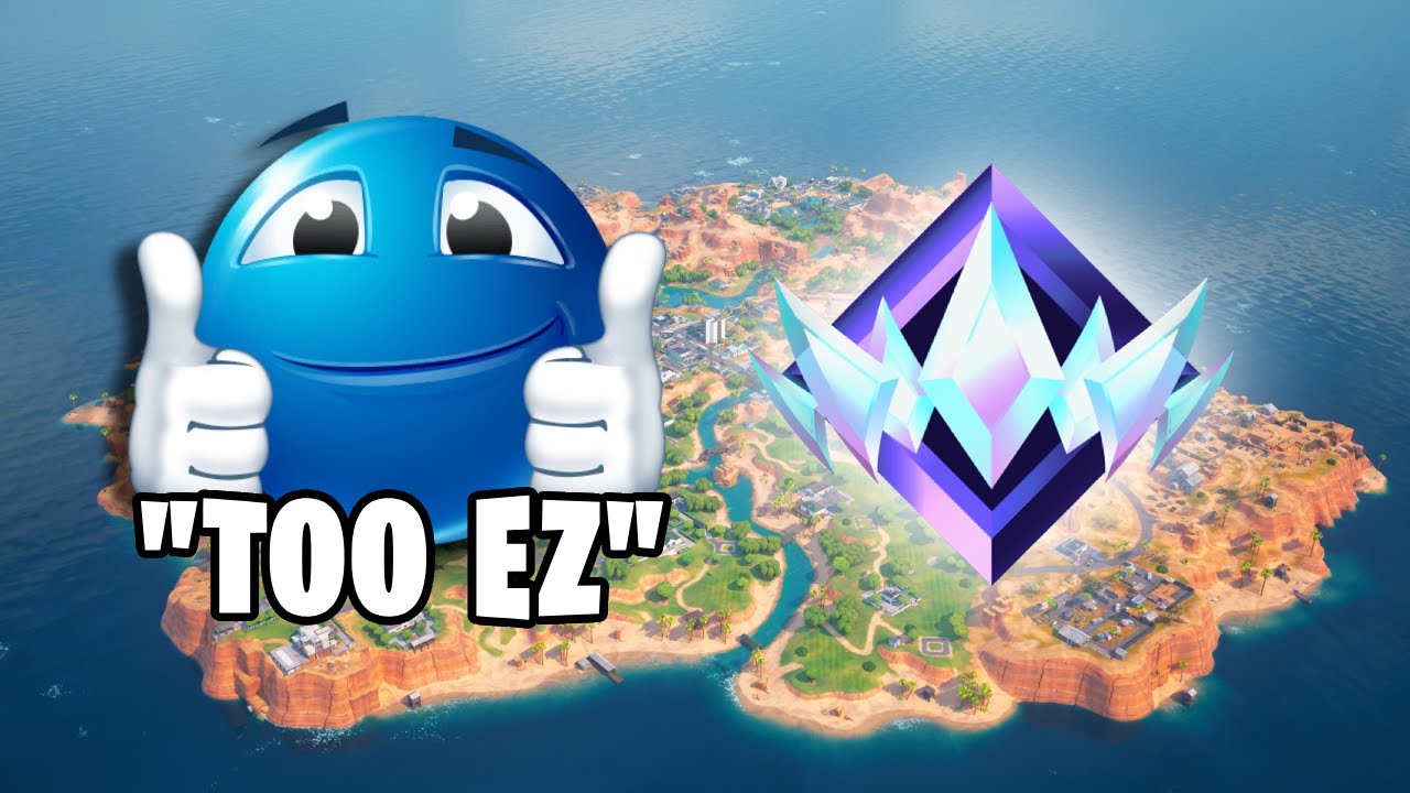 getting unreal in fortnite's easiest mode - YouTube