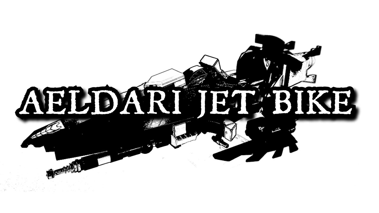 LEGO Aeldari Jet Bike - Warhammer 40k - Akuyamigami - YouTube