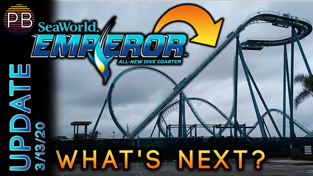 Emperor Construction Update 3/13/20 | SeaWorld San Diego's Brand-New ...
