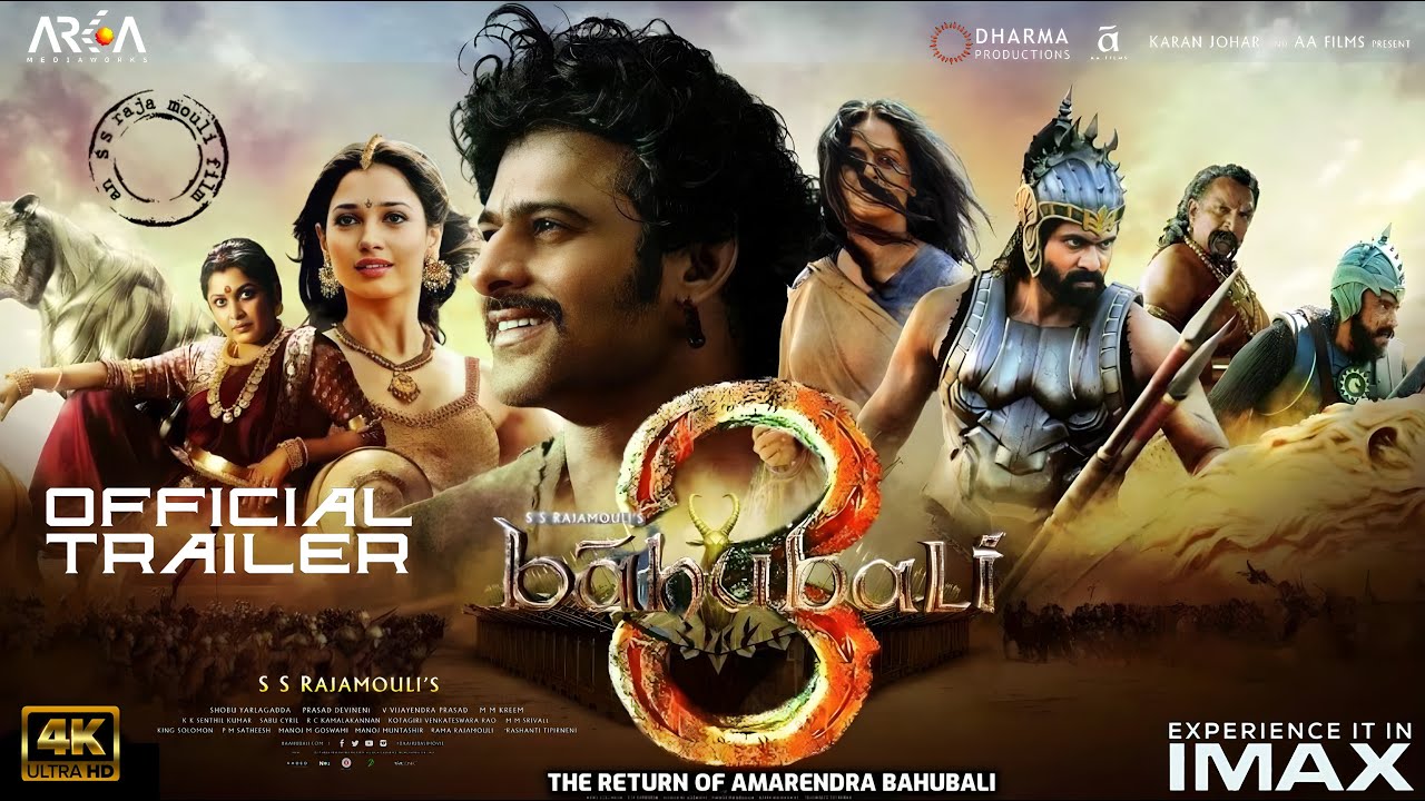 Baahubali 3 - The Return of Amarendra Bahubali Official trailer 51Interesting facts ! S.S ...