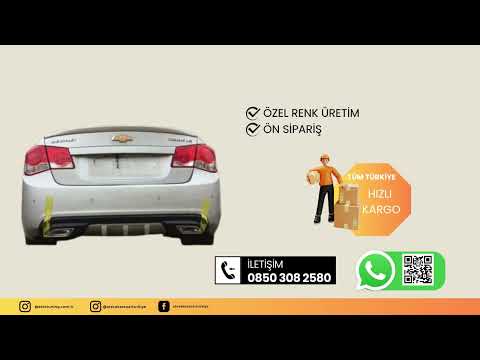 CHEVROLET CRUZE 2015+ DİFÜZÖR | Ateş Bodykit | Sipariş Whatsapp : 05413082584