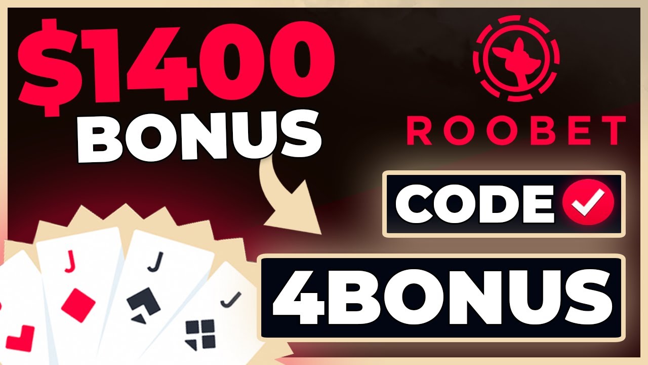 Roobet Promo Code "4BONUS" — FREE $1400 BONUS. NEW Roobet Redeem Code ...