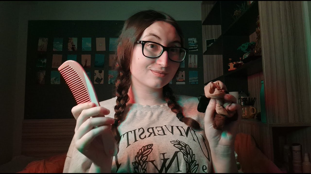 Asmr Rp Helping You Fall Back Asleep Sleepy Hair Brushing And Styling