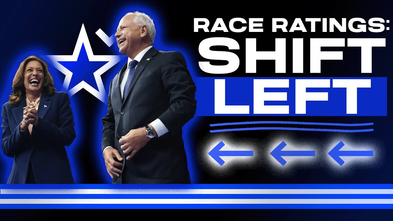 Sabato's Crystal Ball: Harris' Election Ratings JUMP with Tim Walz as ...