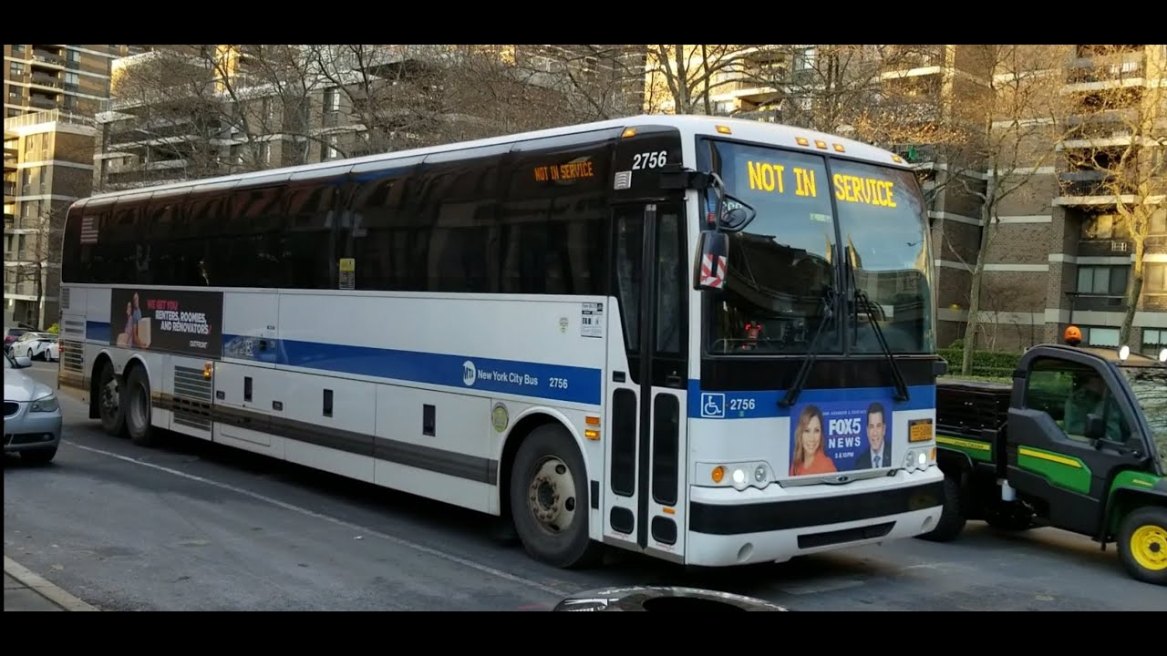 Prevost X3-45 Commuter 2756 on the SIM35 | Another Transit Video ROAD ...