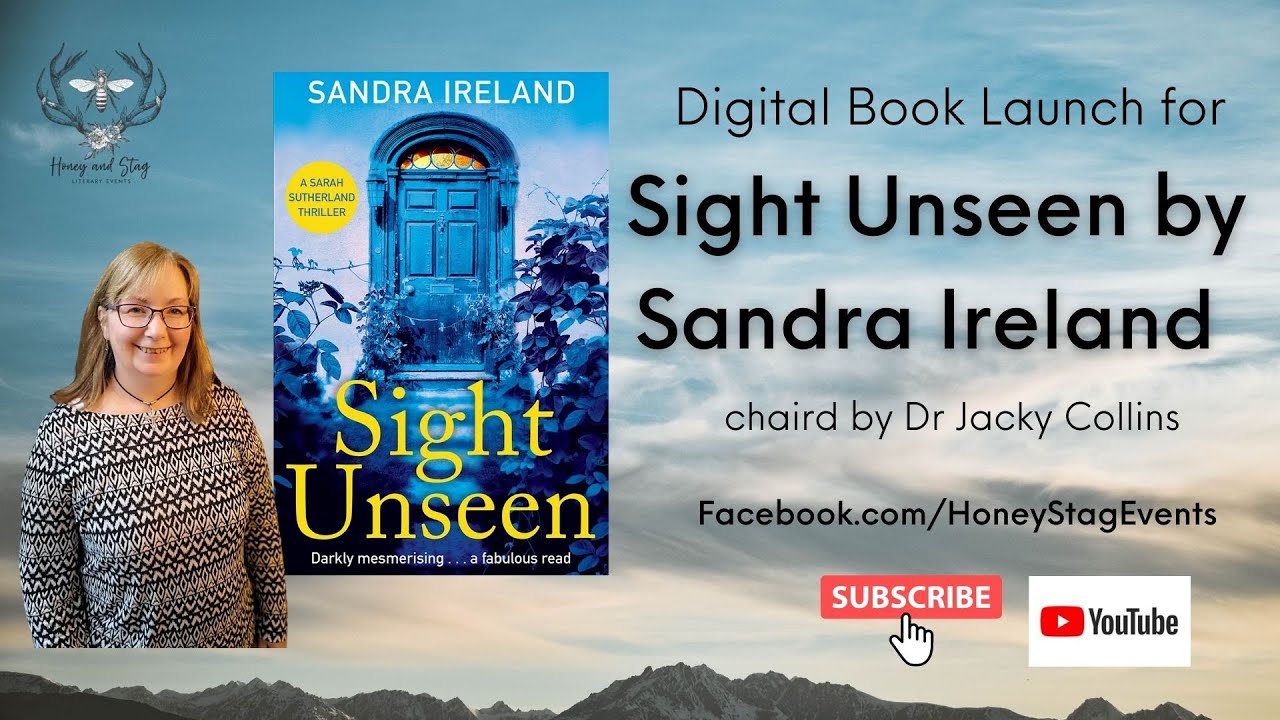 Sandra Ireland - Sight Unseen - Digital Book Launch - YouTube