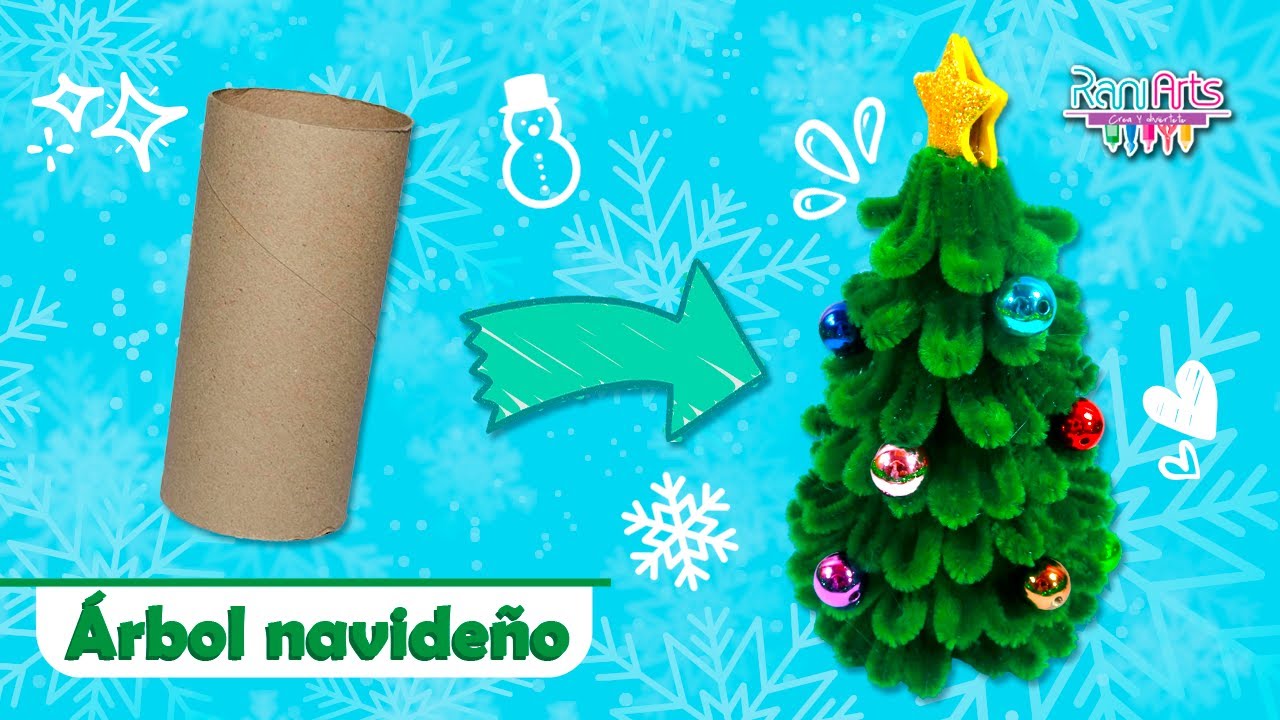 Crea un Árbol de Navidad en Pocos Pasos (¡Ideal para Espacios Pequeños ...