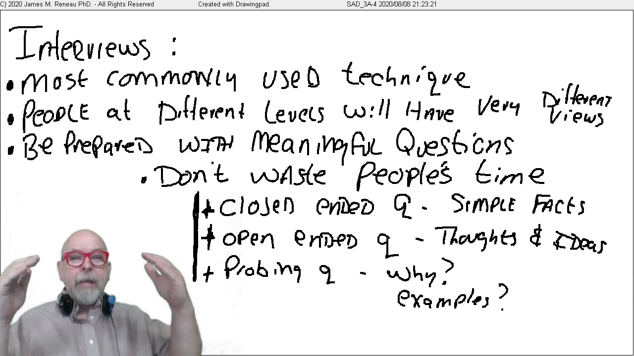 SAD_3A Requirements Determination - YouTube