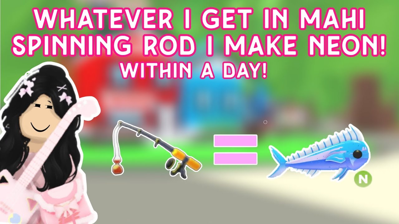 Mahi Spinning Rod Decides What I Make Neon!!🤩🎣| Im so happy on what i ...