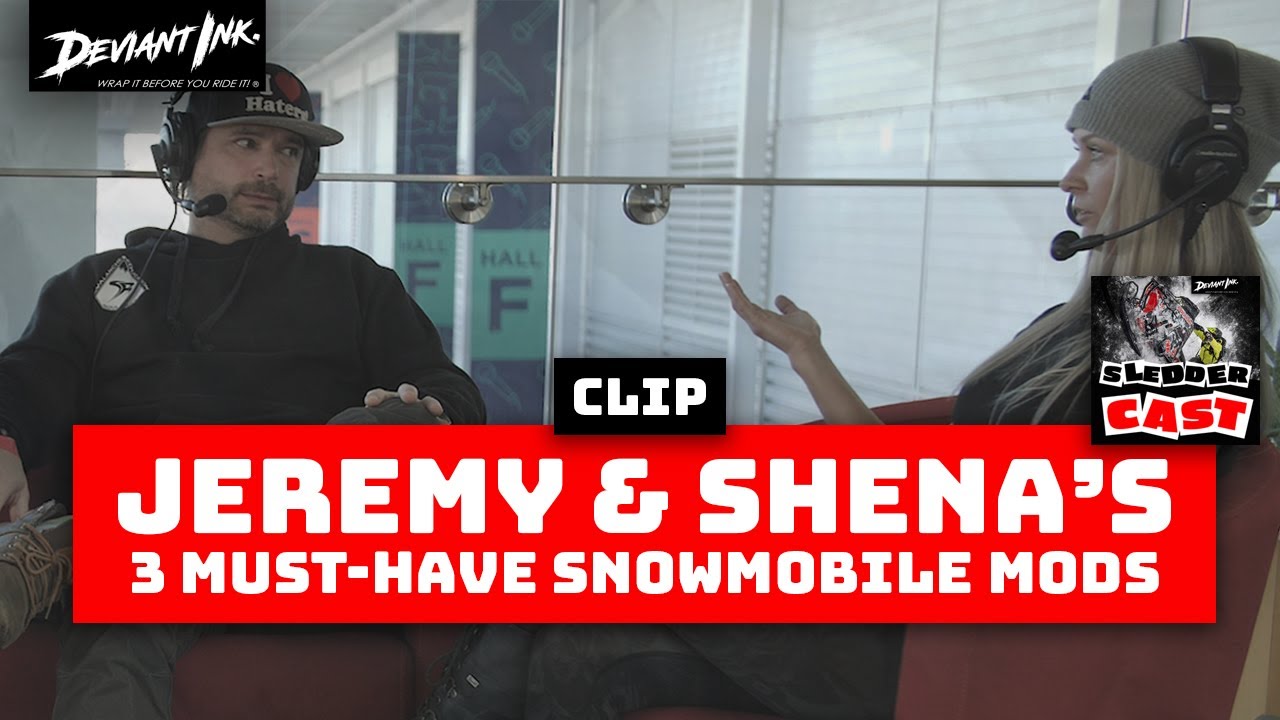 Soul Rides Jeremy and Shena on Their 3 Must-Have Snowmobile Mods - YouTube