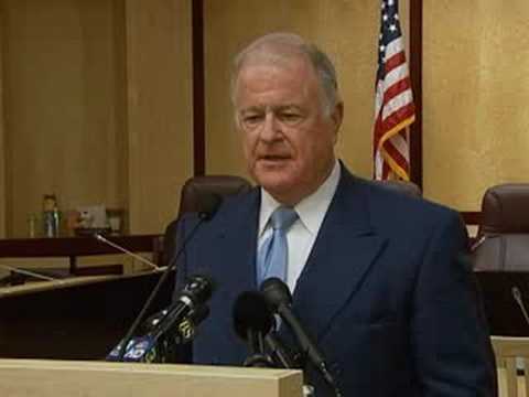 Senator Don Perata discusses the budget bill passed by the Senate 9/16 ...