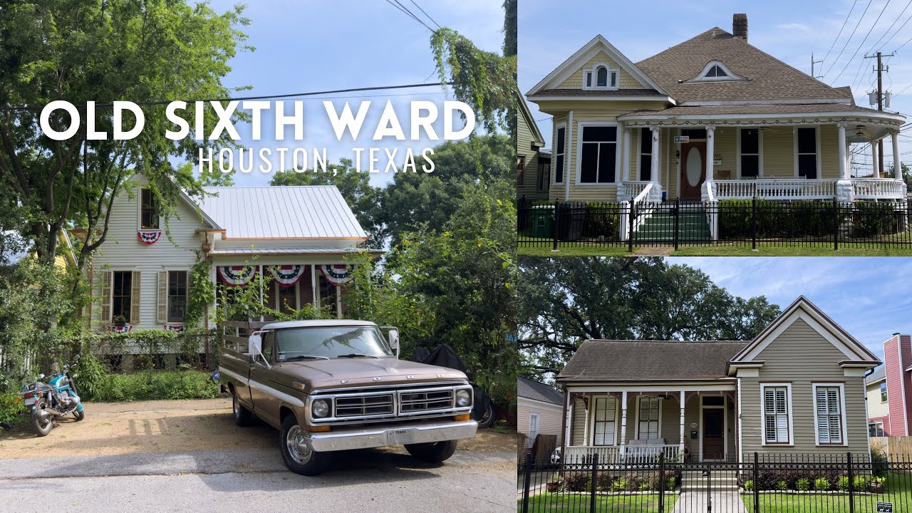 Take a Walk in the Old Sixth Ward / Houston, Texas - YouTube