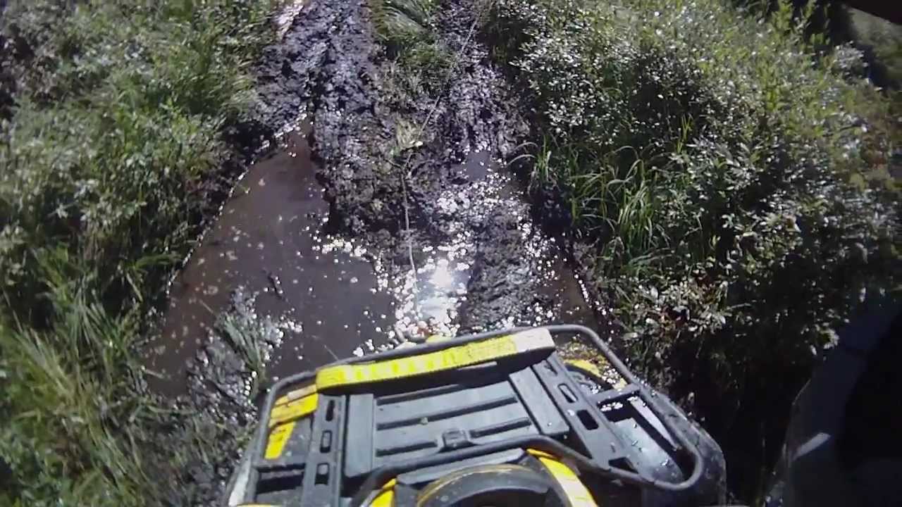New trails at RMH, Mean muskeg and getting stuck PT1 - YouTube