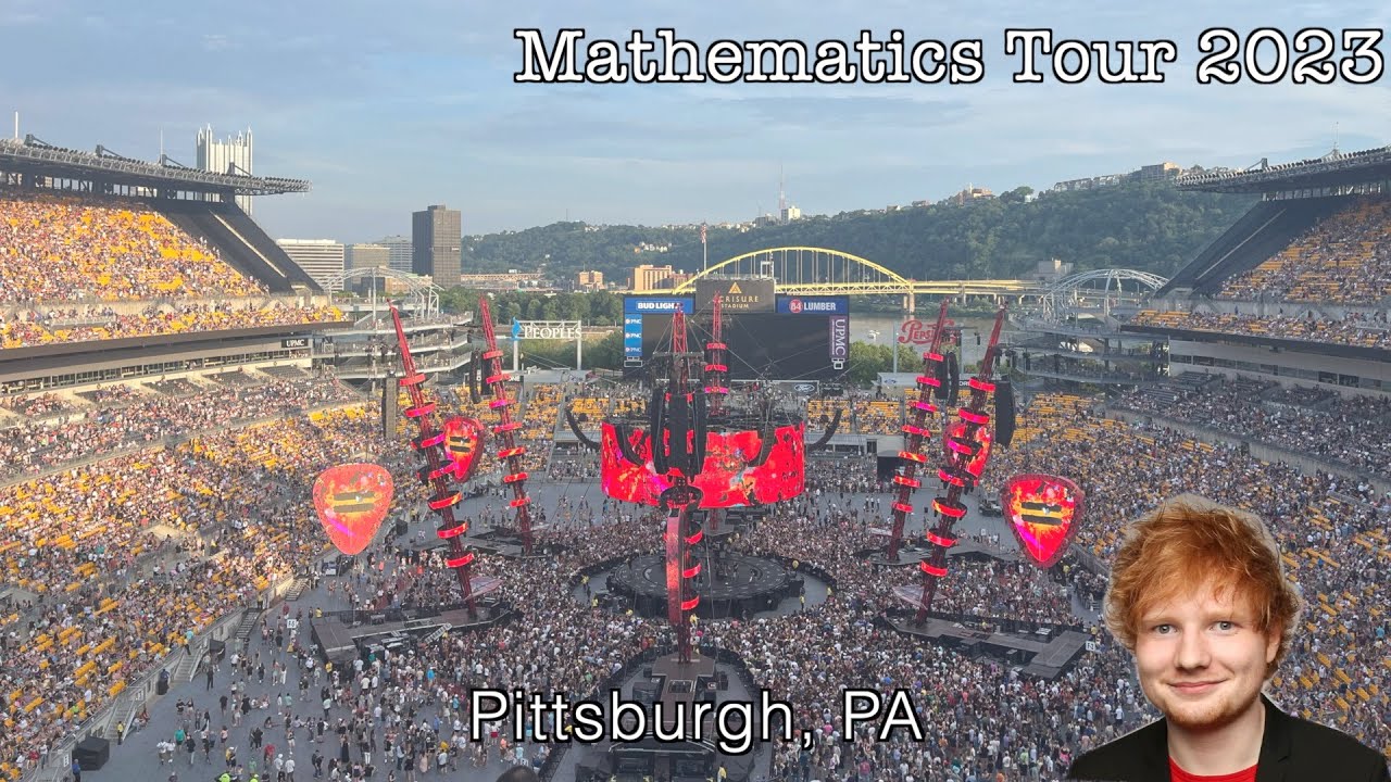 ED SHEERAN MATHEMATICS TOUR 2023 | Pittsburgh, PA - YouTube
