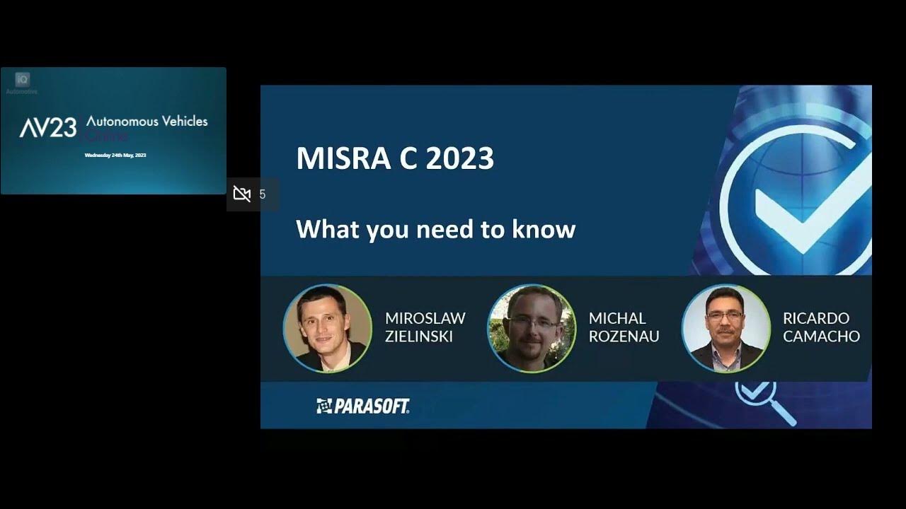 Automotive Vehicles Online | MISRA 2023 - What you need to know - YouTube