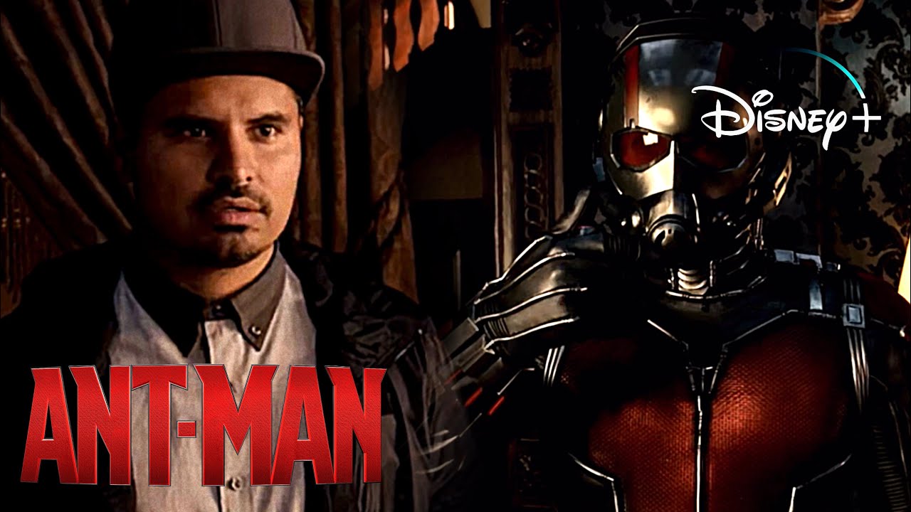 Ant-Man | Scott Lang Shows Luis The Ant-Man Suit Scene | Disney+ [2015 ...