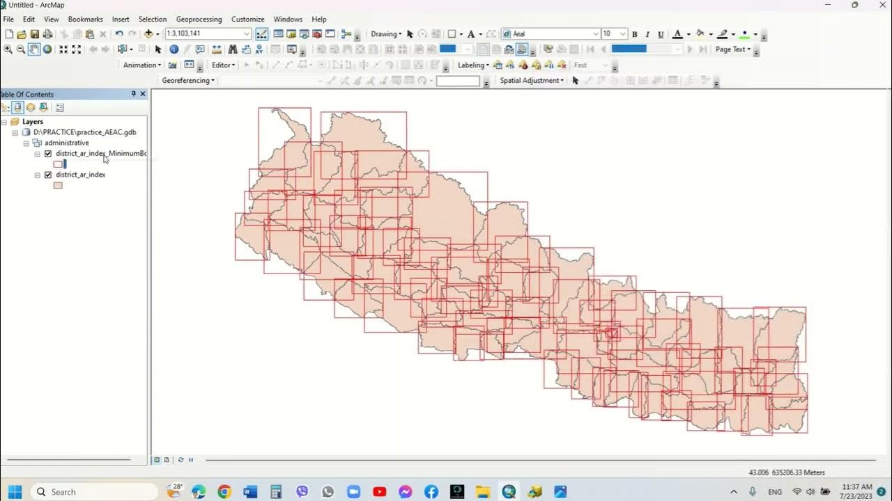Making an Index layer for data driven pages tool in ArcMAP. - YouTube