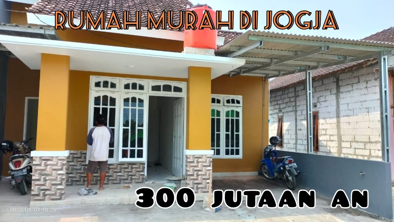Rumah Murah Meriah di Jogja dekat Ponpes MUALIMIN Sedayu - YouTube