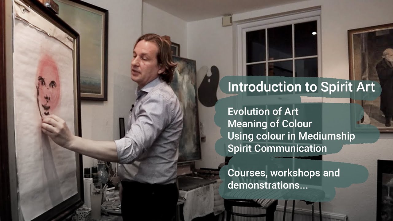 Spirit Art, Mediumship Demonstrations, Courses and Workshops - YouTube
