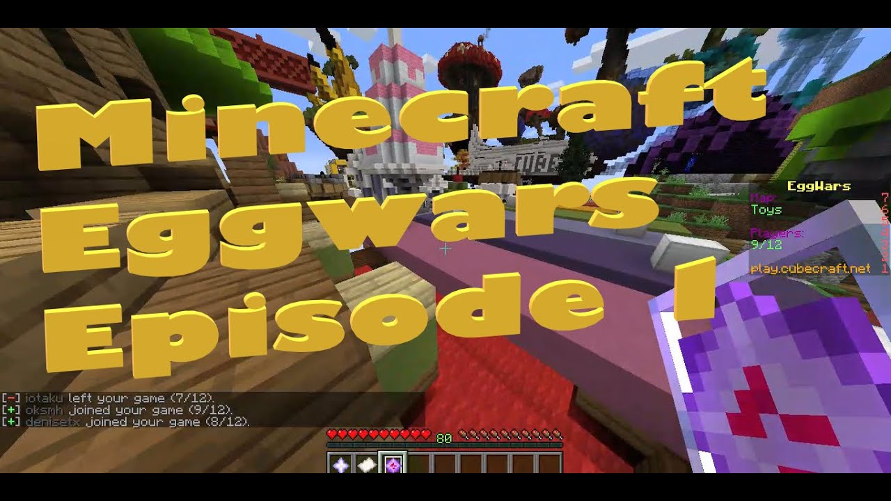 Minecraft Eggwars Episode 1| GamePlay | Walkthrough - YouTube
