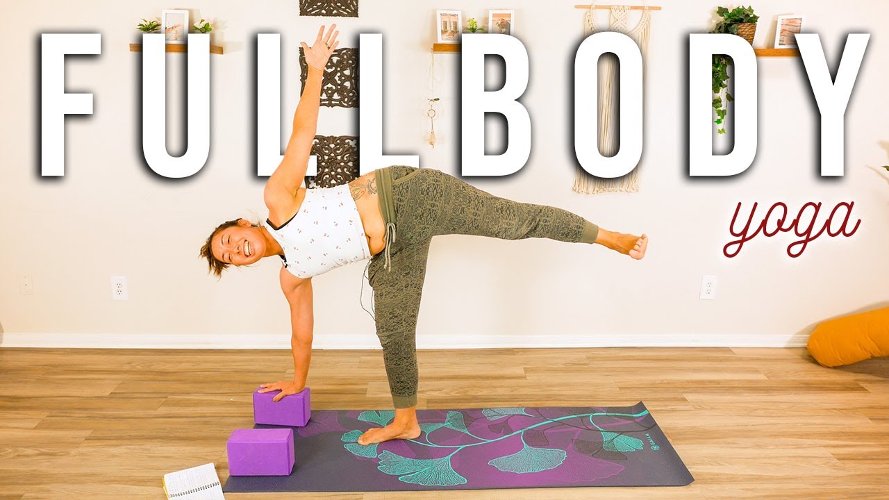 30 Minute Full Body Yoga - DEEP Hip Opening & Heart Opening At Home ...