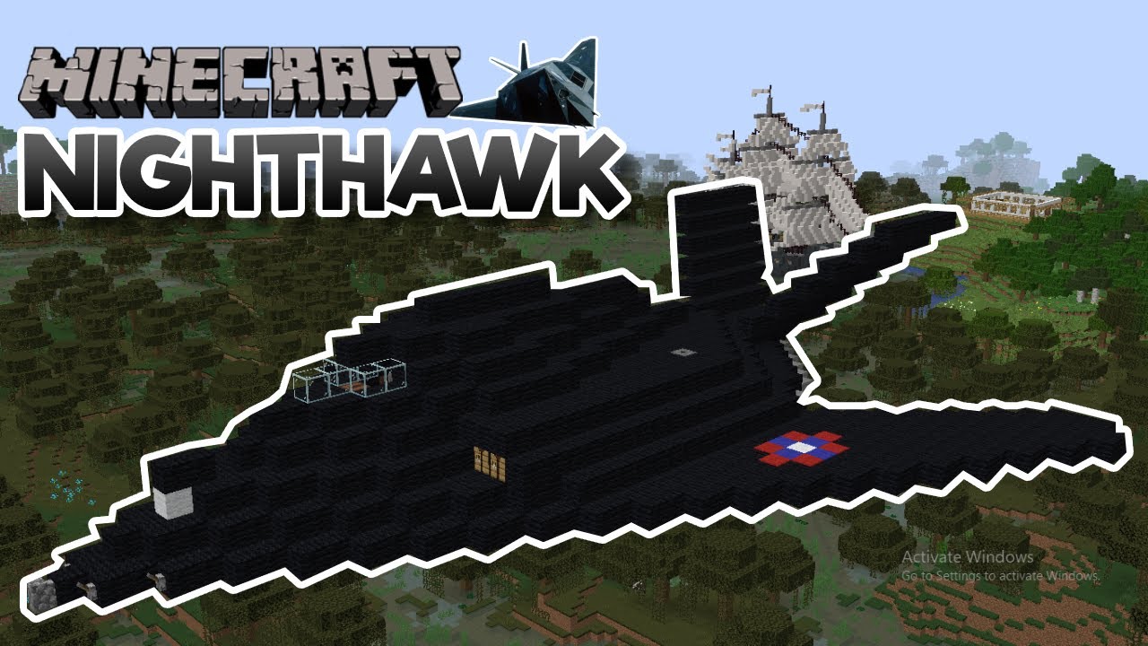 MINECRAFT NIGHTHAWK TUTORIAL | AIRY CRAFT - YouTube