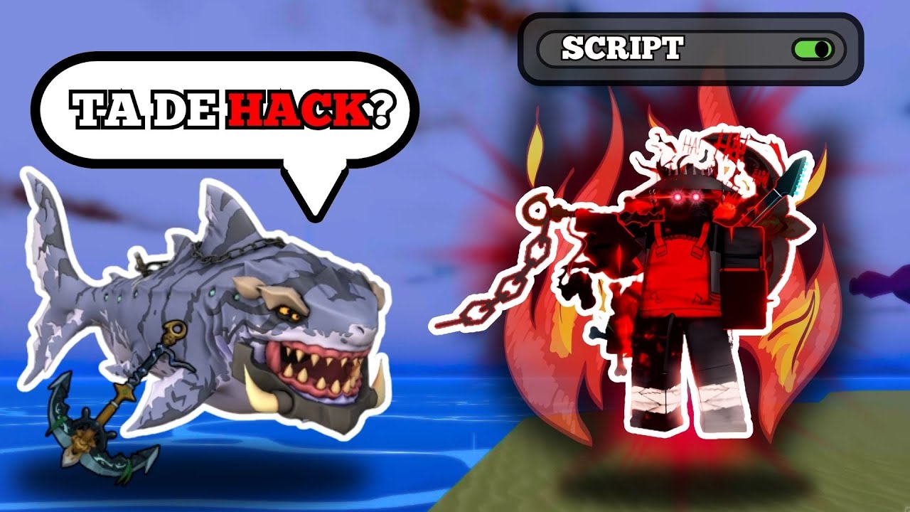 COMO PEGAR SHARK ANCHOR COM SCRIPT! (W-AZURE) - YouTube