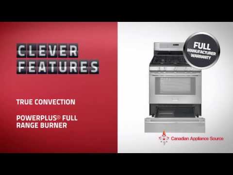 Frigidaire FPGF3081KF Freestanding Range - YouTube