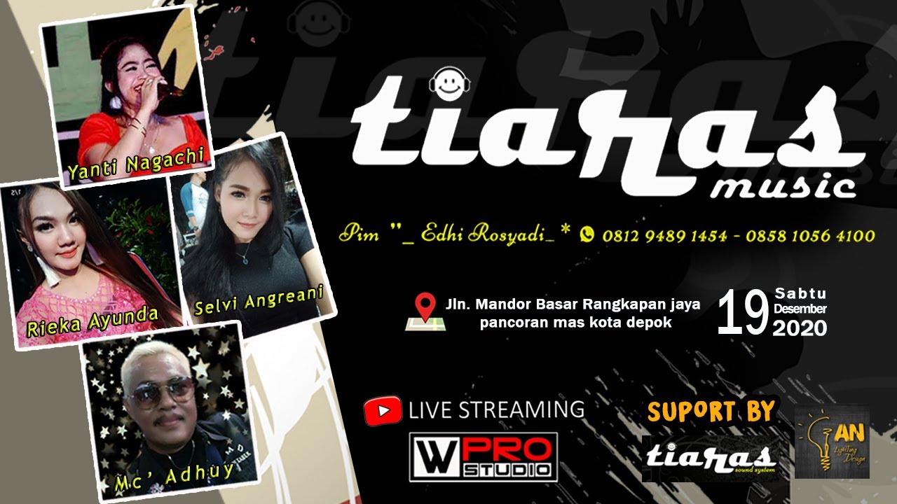 LIVE TIARAS MUSIC - DALAM RANGKA WEDDING DAY '' - LULU & DAUS ...