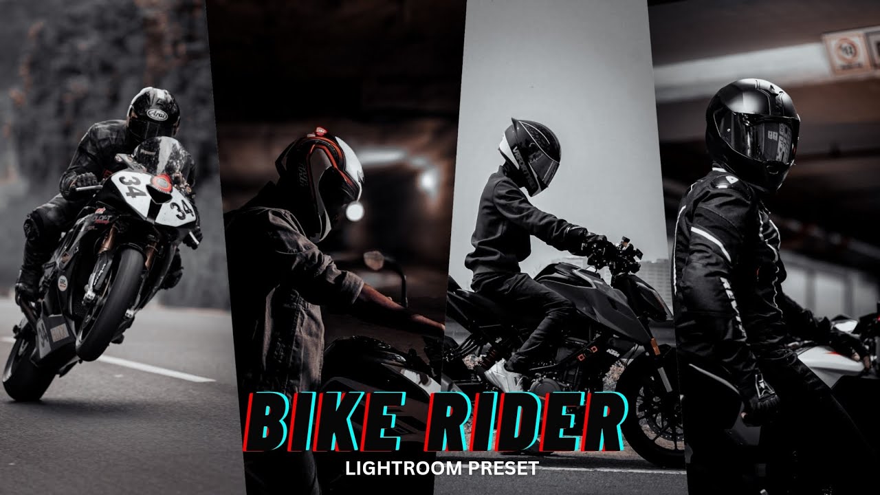 Bike Rider photo editing | Lightroom Presets | UvEditz - YouTube