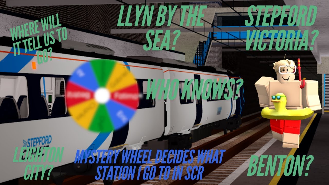 MYSTERY WHEEL DECIDES WHAT STATION I GO TO IN SCR - YouTube