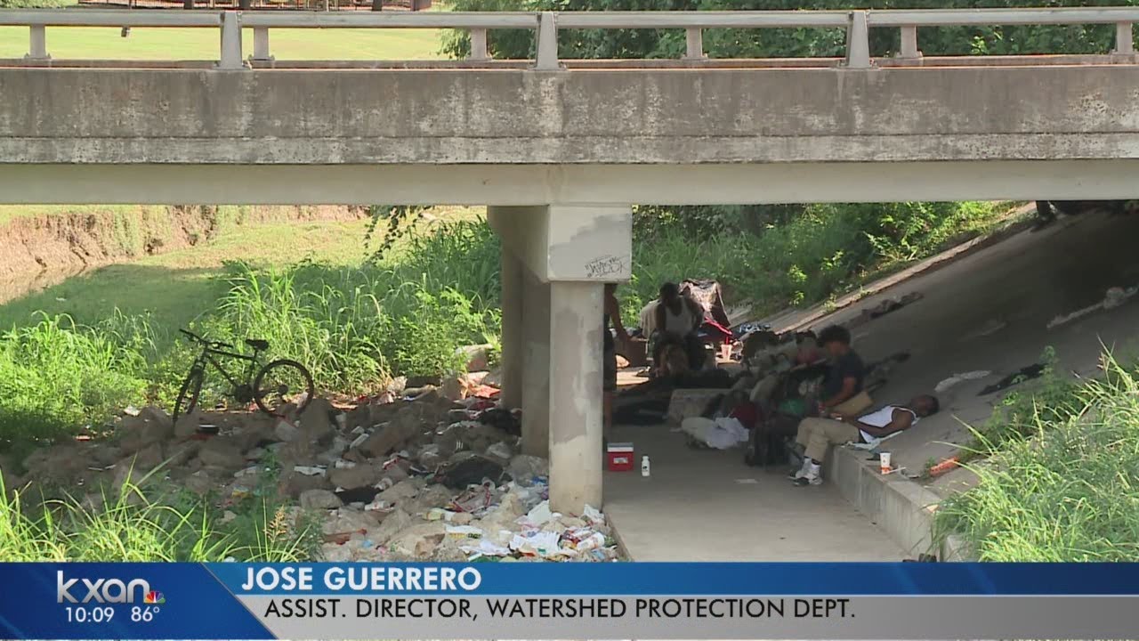 Southeast Austin neighbors concerned with homeless living under bridge ...