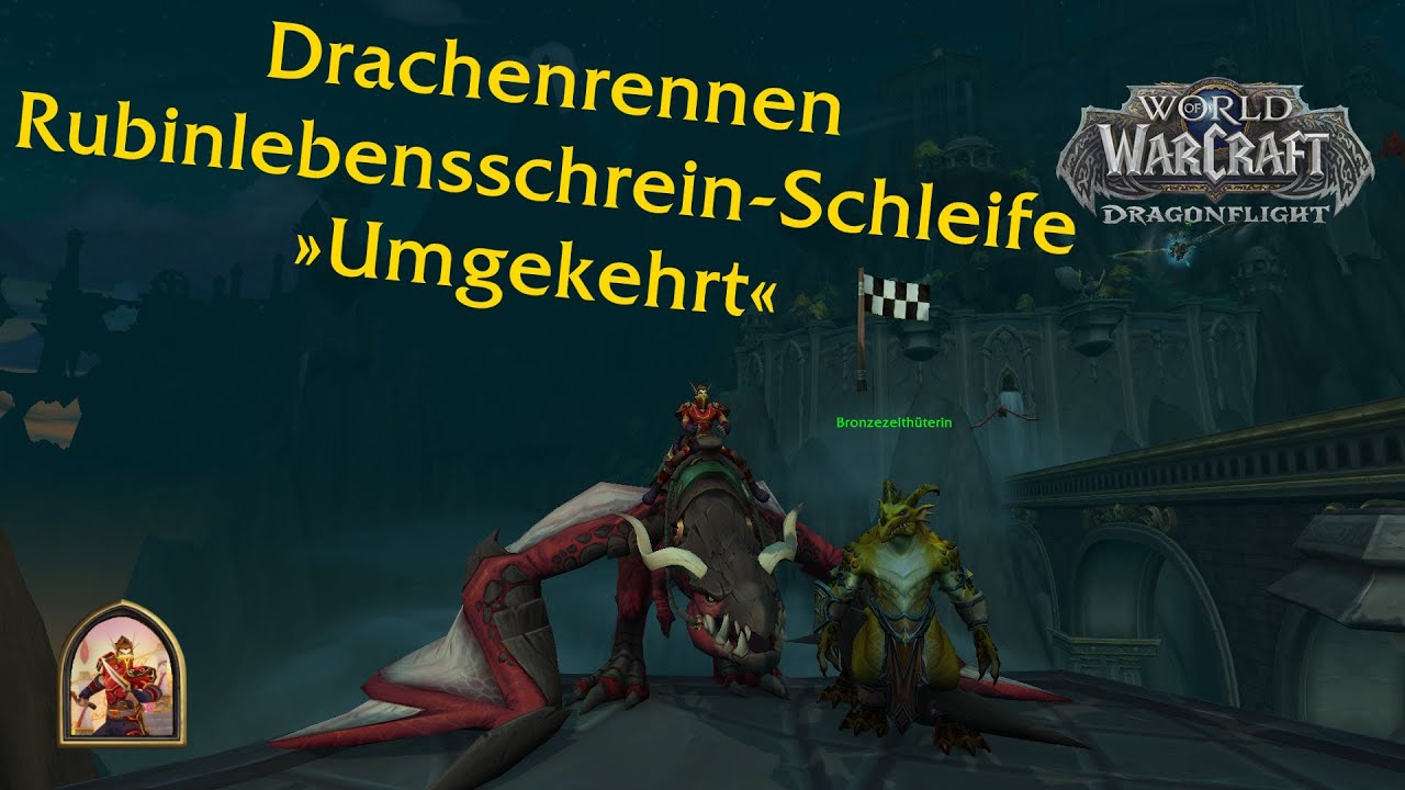 Ruby Lifeshrine Loop Reverse: Gold (Dragon Racing, WoW: Dragonflight ...