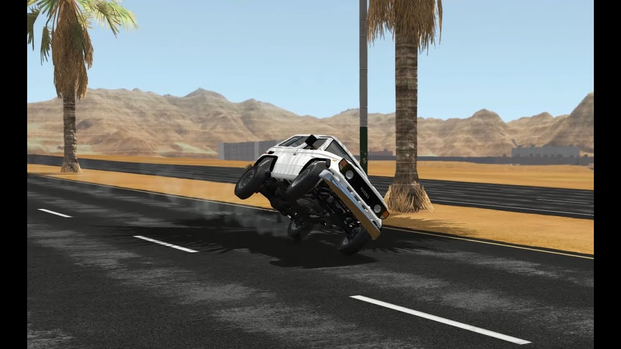 Crazy Arab Two Wheel Drive - Land Cruiser J70 (سيارة على عجلتين ...
