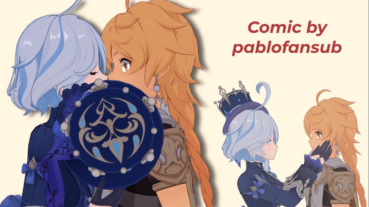 Furina no pierde su oportunidad para besar a Aether | Genshin Impact ...