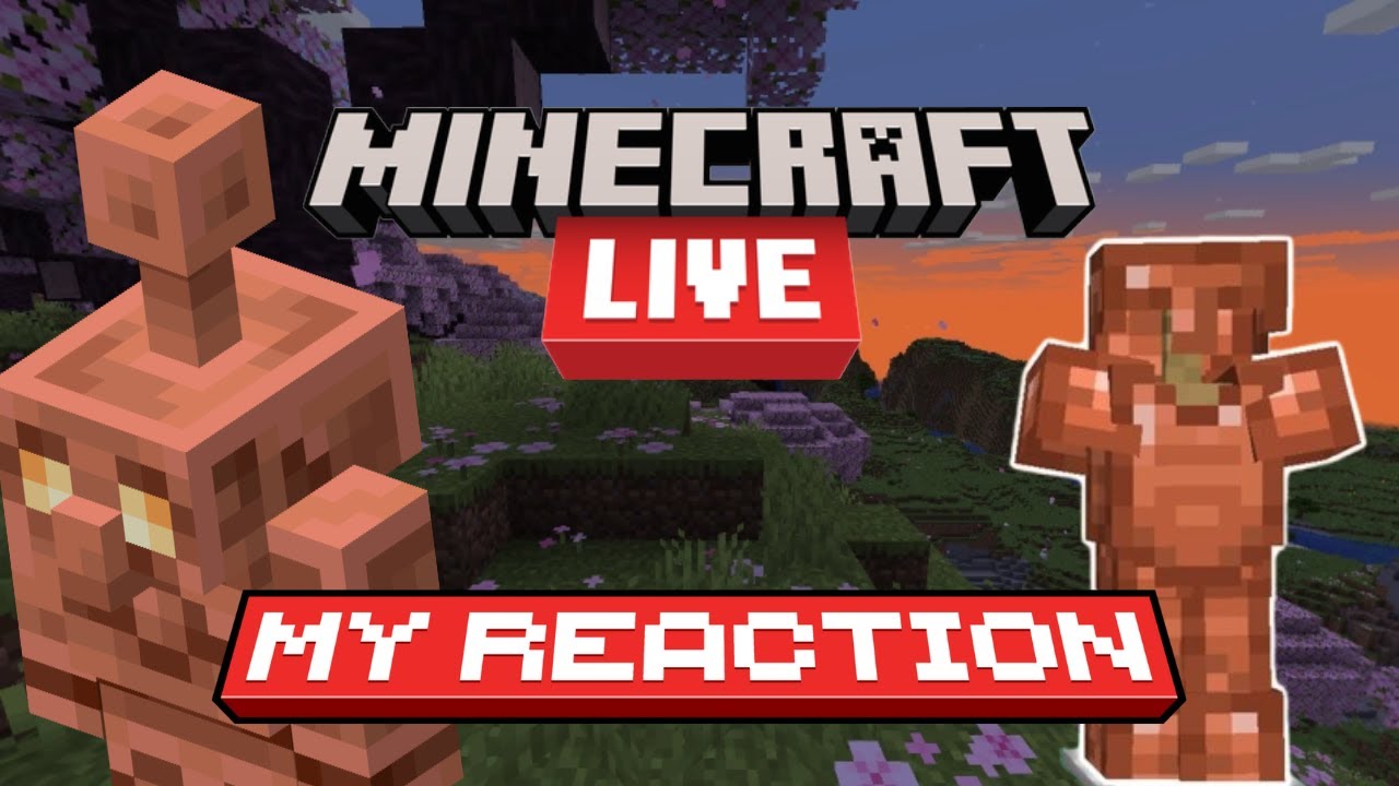 Minecraft Live - My Reaction Live! - YouTube